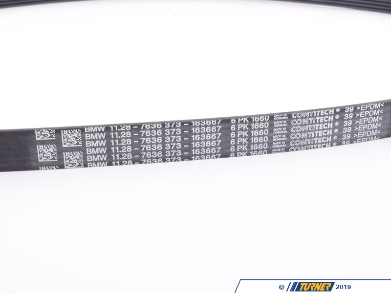 11287636373 - Genuine BMW Ribbed V-Belt 6K X 1660 - 11287636373 - E36 ...
