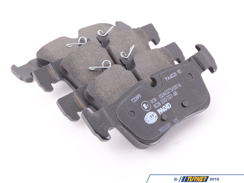 34216859917 - OEM Pagid Rear Brake Pad Set - i3, X2 | Turner Motorsport