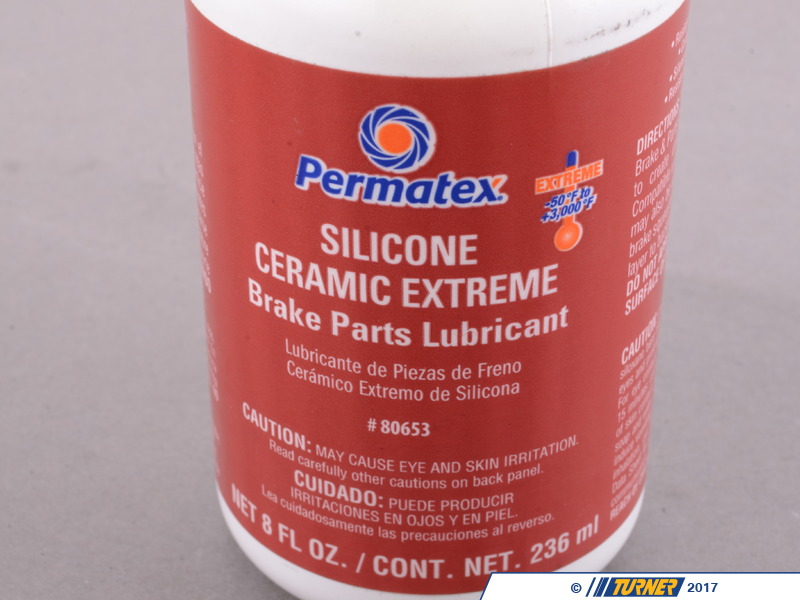 80653 - Permatex Ceramic Extreme Brake Parts Lubricant - 8oz Brush Top ...
