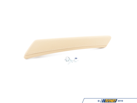 51416983866 - Genuine BMW Interior Handle, Leather Right Beige ...