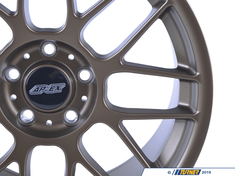 ARC81810ET25MBZ - APEX ARC-8 18x10" ET25 Matte Bronze Concave Wheel 19 ...