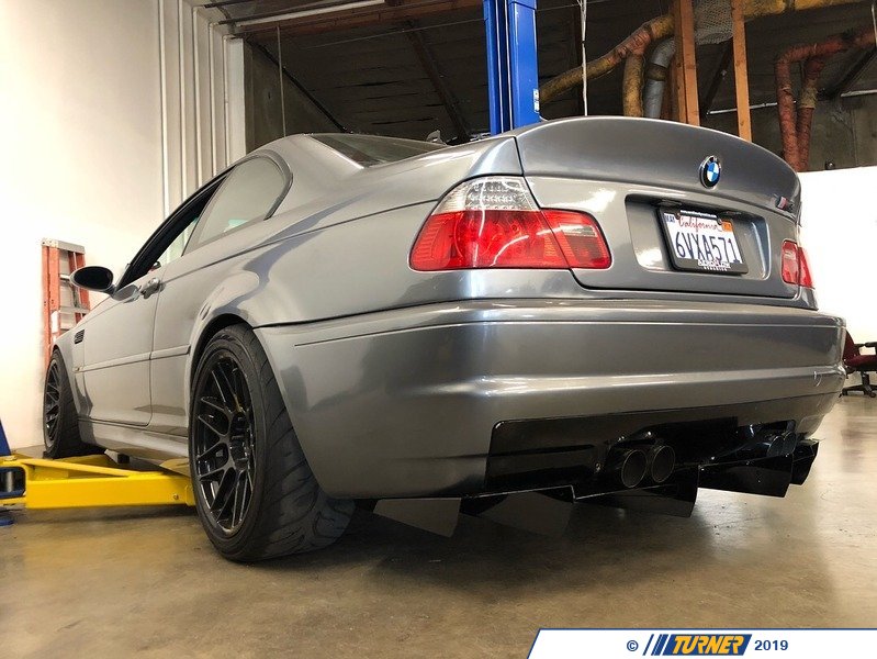 D-01-06M3-V2 - Aeroflow Dynamics V2 Rear Diffuser - E46 M3 BMW | Turner ...