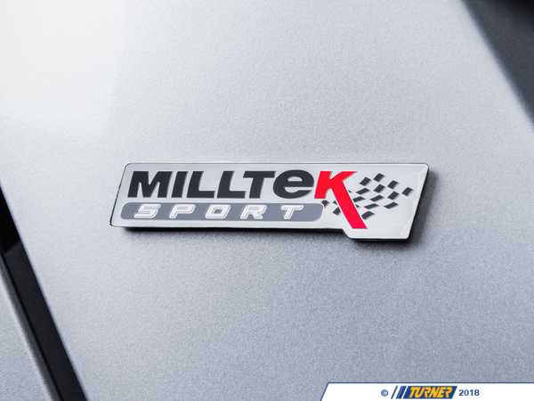 MSMKTBADGE - Milltek Sport Car Badge | Turner Motorsport