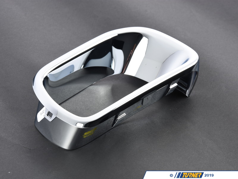 51117337811 - Genuine MINI Cover, Air Duct, Brake Left Chrom ...