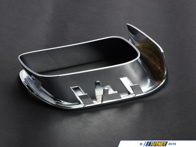 51117337811 - Genuine MINI Cover, Air Duct, Brake Left Chrom ...