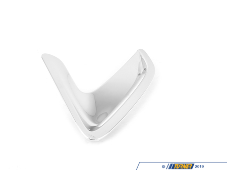 51747293733 - Genuine BMW Air Duct, Front Side Panel, Left Chrom ...