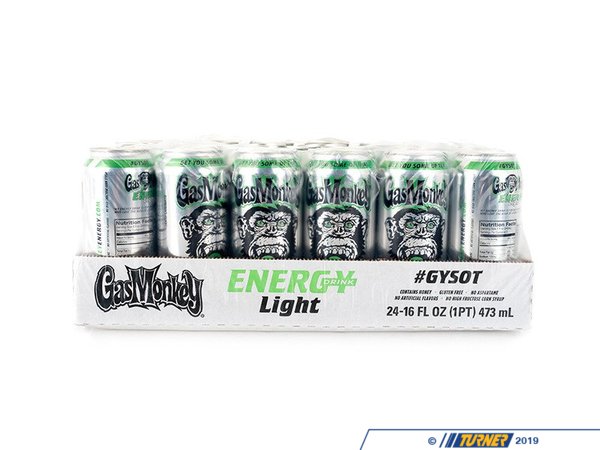 gme-lightKT - Gas Monkey Energy Drink - Light - 16oz. - 24 Count ...