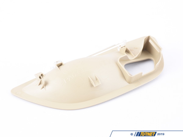 51417226365 - Genuine BMW Cover, Door Opener, Left Venetobeige ...