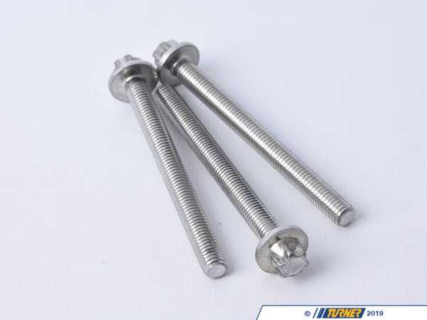 64550392602 - Rein Aluminum Screws For A/C Compressor | Turner Motorsport