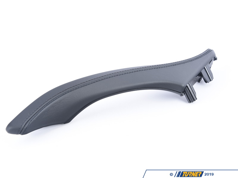 51417225862 - Genuine BMW Right Door Pull - Black - F10 | Turner Motorsport