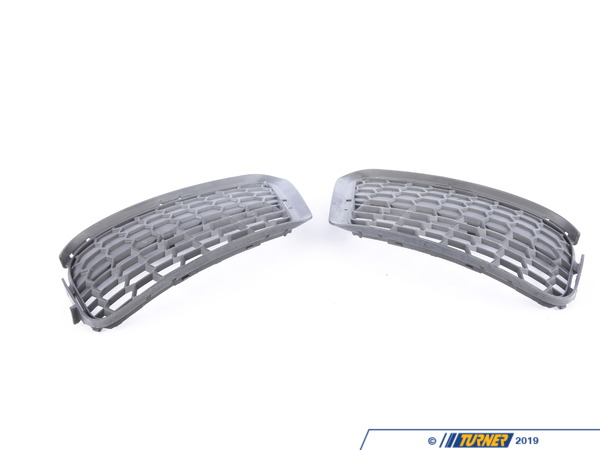 51117845542 - Genuine BMW Front bumper lower side grilles - E84 ...