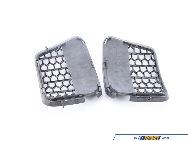 51117845542 - Genuine BMW Front bumper lower side grilles - E84 ...