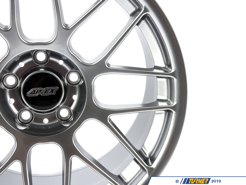 ARC81810ET25HBK - APEX ARC-8 18x10" ET25 Hyper Black Concave Wheel 19 ...
