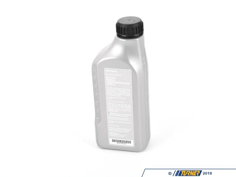 83222339219 - Genuine BMW MTF LT-2 Transmission Fluid. 1 Liter | Turner ...