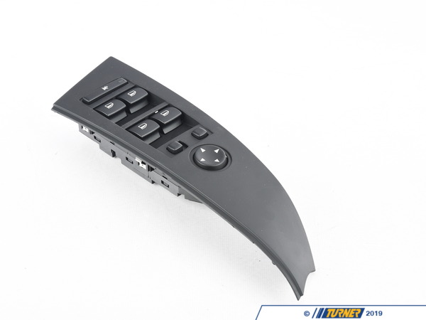 61316951909 - Genuine BMW Window Lifter Switch, Driver's Side Schwarz ...