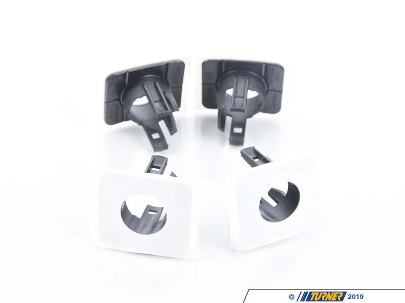 51117213857 - Genuine BMW Set Of Mounts For Pdc Sensor, Front ...