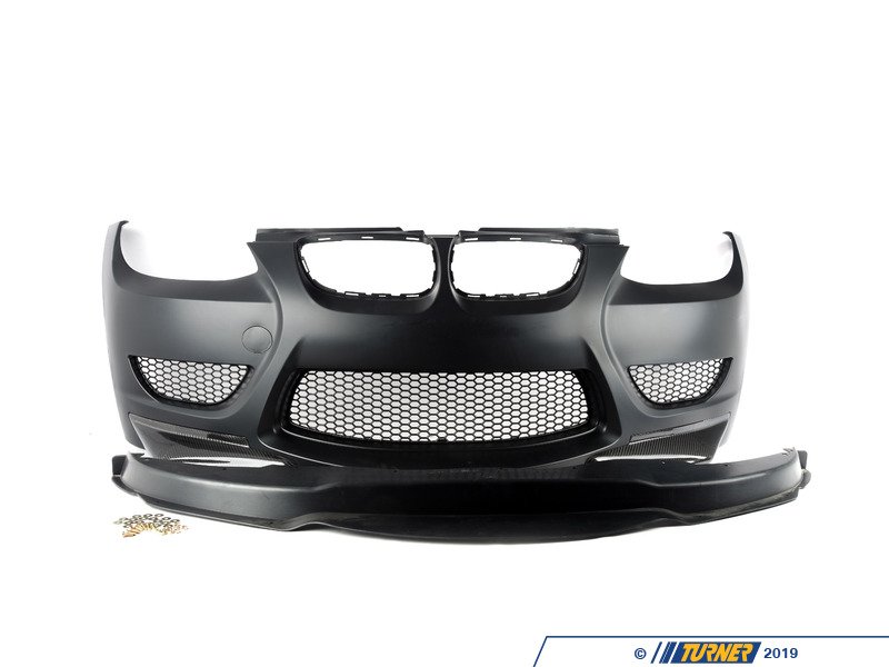 0ECSE92AFRB - E92 E93 Front Bumper with Carbon Splitters | Turner ...
