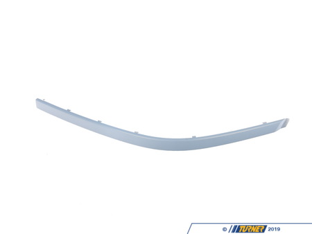51117005961 - Genuine BMW Bumper Guard, Primed, Front Left Chrom ...