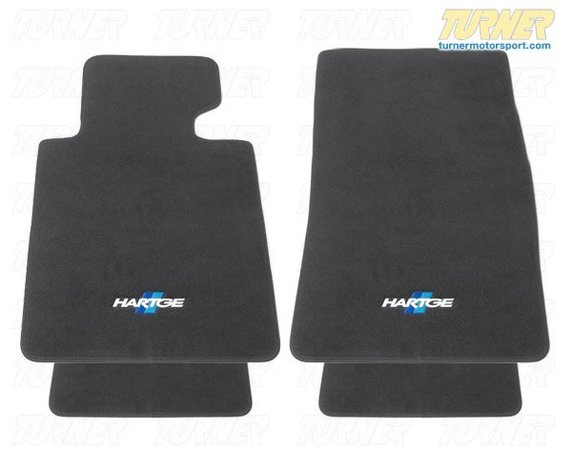 41630900 - E63 6 Series Coupe Hartge Black Floor Mats - No Convertible ...