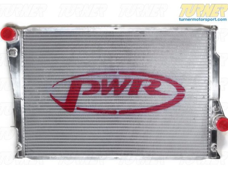 PWR5966 - E46 M3 PWR 55mm Aluminum Radiator Upgrade | Turner Motorsport