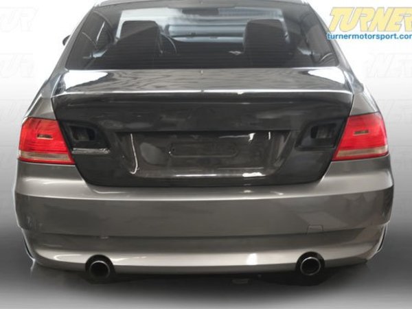 TMS1397 - E92 Carbon Fiber Trunk Lid - Fits 2007+ E92 Coupes | Turner ...