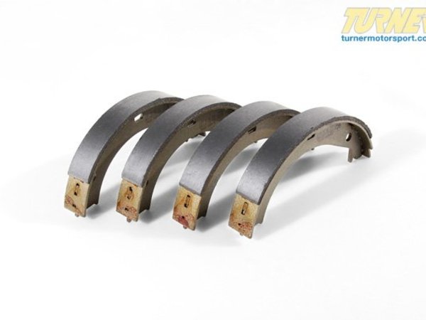 34416761294 - OEM Febi Parking Brake Shoe Set - E36 M3, Z3M. E28, E34 ...
