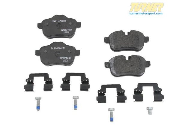 34216788275 - Genuine BMW Brake Pads - Rear - E89 Z4 30i, Z4 35i ...