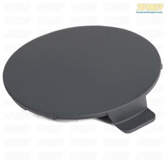 51118043981 - Tow Hook Cover - Primed - E9x M3 | Turner Motorsport