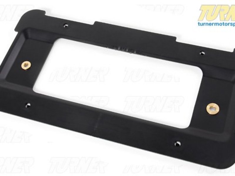 51188238061 - License Plate Holder - E46 E53 E60 Z4 & MINI | Turner ...