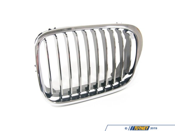 51138208489 - Genuine BMW Chrome Grill - Left - E46 sedan 1999-2001 ...