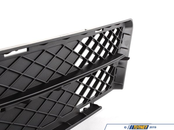 51117134081 - Genuine BMW Bumper Grille - Left - E90 N54 N52 E91 ...