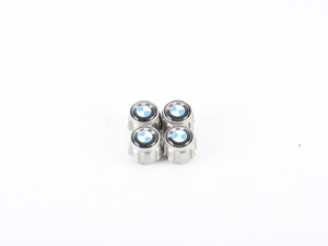 36122447401 - Genuine BMW Roundel Valve Stem Caps - Set Of 4 | Turner ...