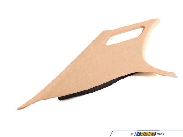 51438207837 - Genuine BMW Trim Panel Column, Rear Left Sandbeige ...