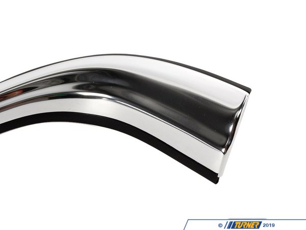 51138125469 - Rain Gutter Trim - Chrome - Left Rear - E38 7 series ...