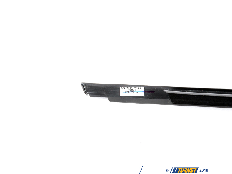 51357496139 - Genuine BMW Chrome Door Window Trim - Front Left - F30 ...