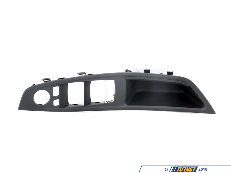 51417225873 - Genuine BMW Black Front Door Handle Trim - Left - F10 ...