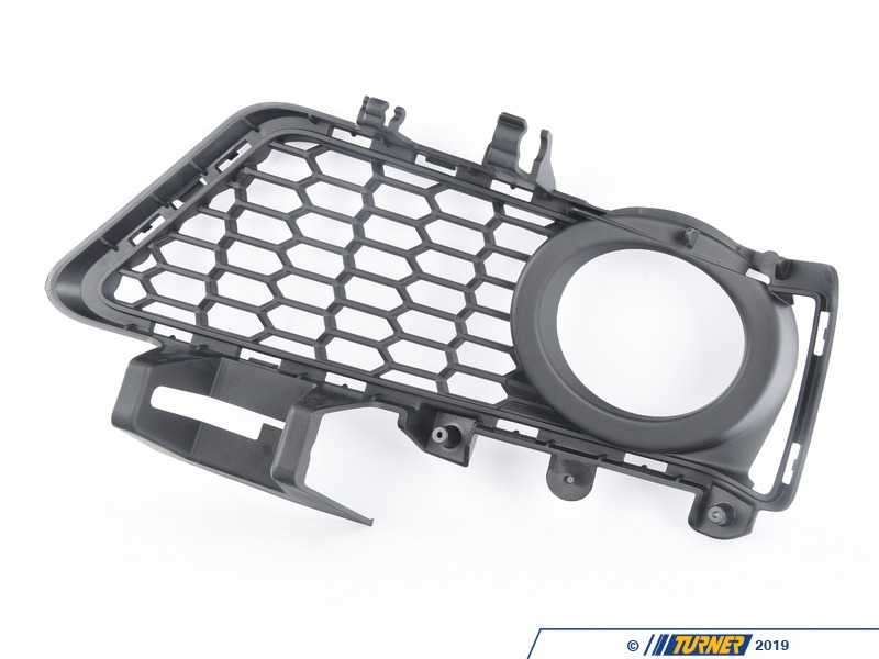 51118062631 - Genuine BMW Front Bumper Fog Light Grille - Left - F30 ...