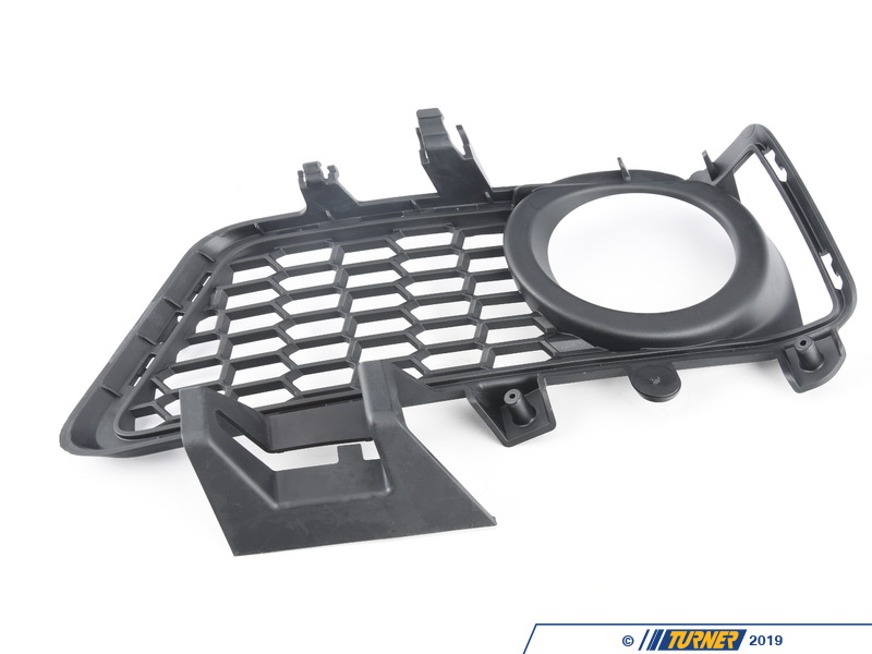 51118062631 - Genuine BMW Front Bumper Fog Light Grille - Left - F30 ...