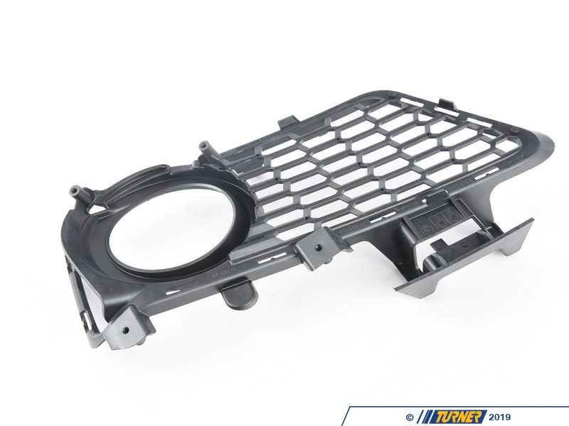 51118062631 - Genuine BMW Front Bumper Fog Light Grille - Left - F30 ...