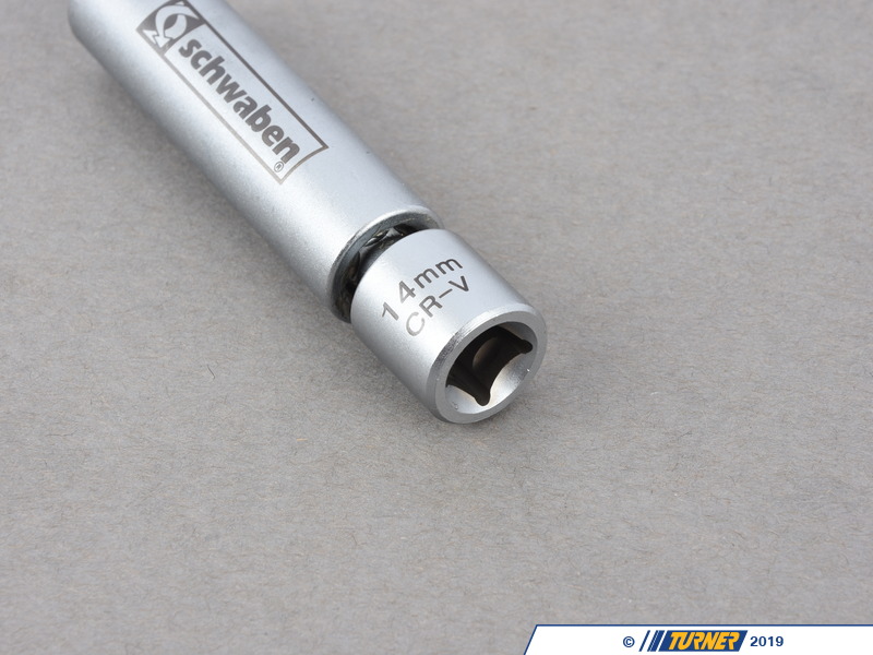 026717SCH01A - 14mm Swivel Spark Plug Socket | Turner Motorsport