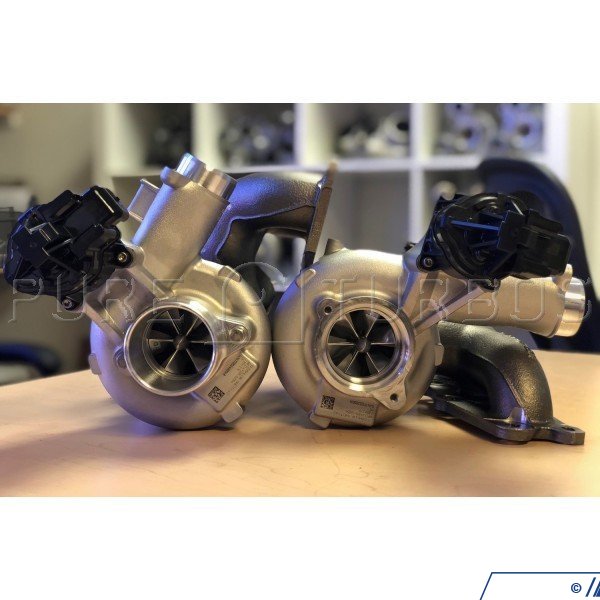 PURE-S55-0002KT - Pure Turbos S55 Stage 2+ Turbo Upgrade - F8X M3 M4 ...