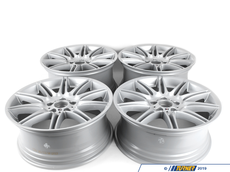 36118037141-42KT - E9X 19" BMW Style 225 M Double Spoke 19x8.0/9.0 ...