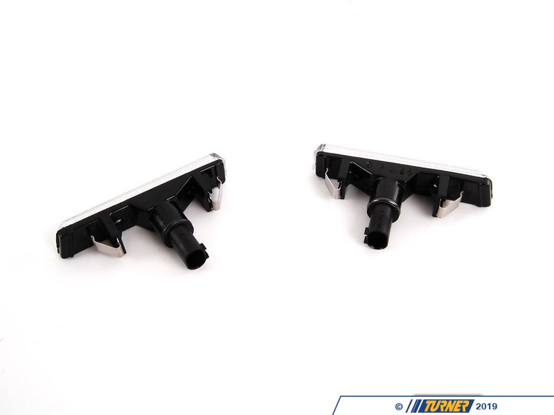 63137165845 - Genuine BMW Clear Fender Sidemarker Kit Set - E46 M3, E38 ...