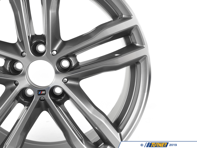 36118043650 - 704 BMW Light Alloy Wheel M Double Spoke 704-19" - F30 ...
