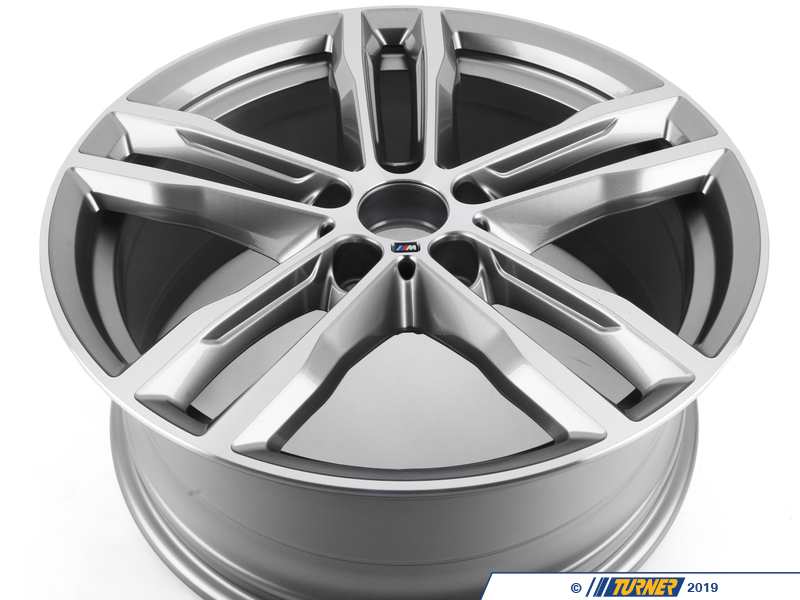 36118043650 - 704 BMW Light Alloy Wheel M Double Spoke 704-19" - F30 ...