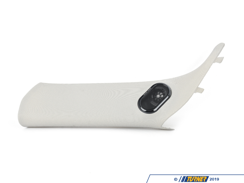 51437408005 - Genuine BMW Trim, A-Pillar, Hifi, Left - Satellite Grey ...
