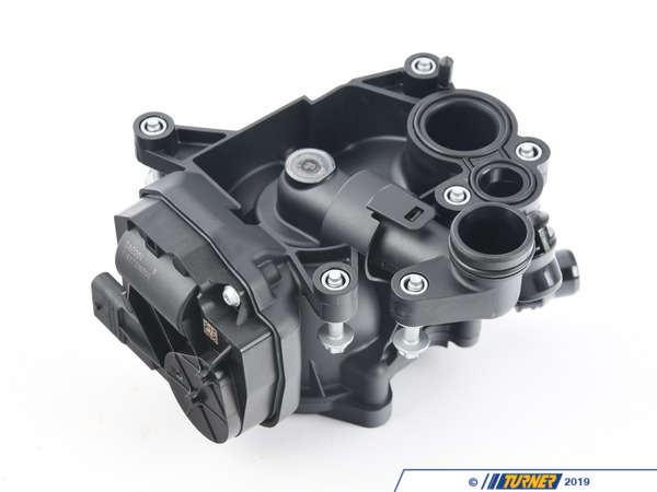 11537644811 - Genuine BMW - Thermostat with housing and gasket ...