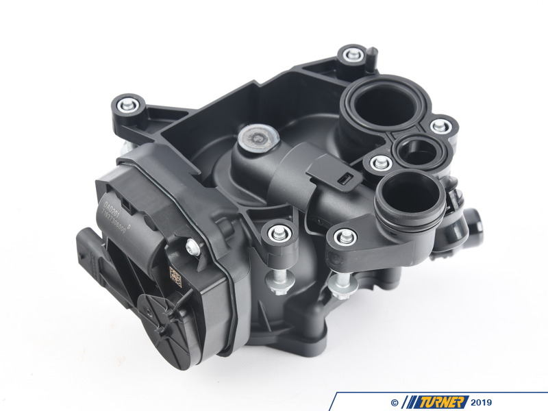 11537644811 - Genuine BMW - Thermostat with housing and gasket ...