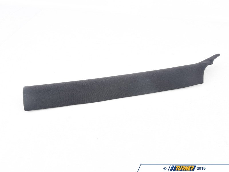 51438400151 - Genuine BMW Trim Panel Column, Rear Left Schwarz ...