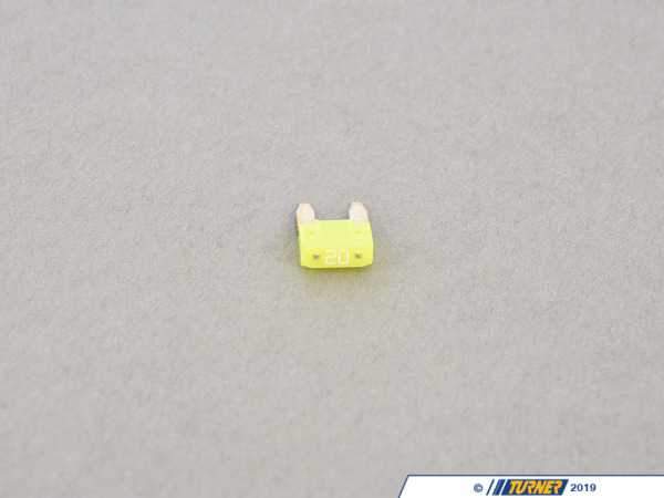 61136942071 - Genuine BMW Fuse MINI, Yellow - 61136942071 | Turner ...